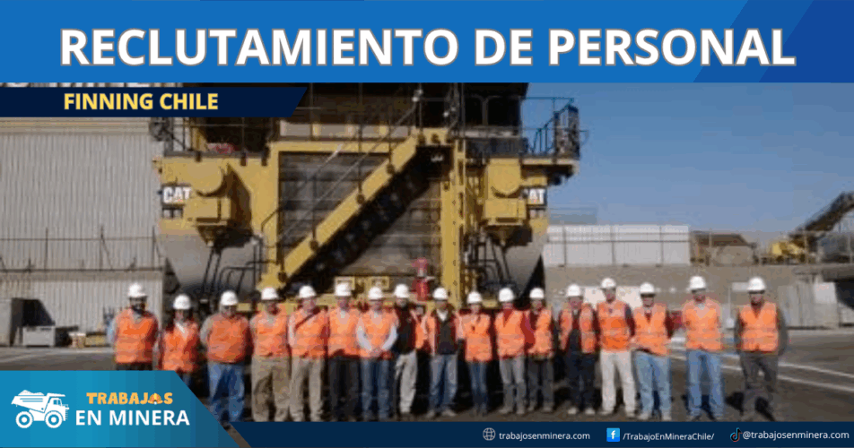 Oportunidad laboral para FINNING CHILE S.A