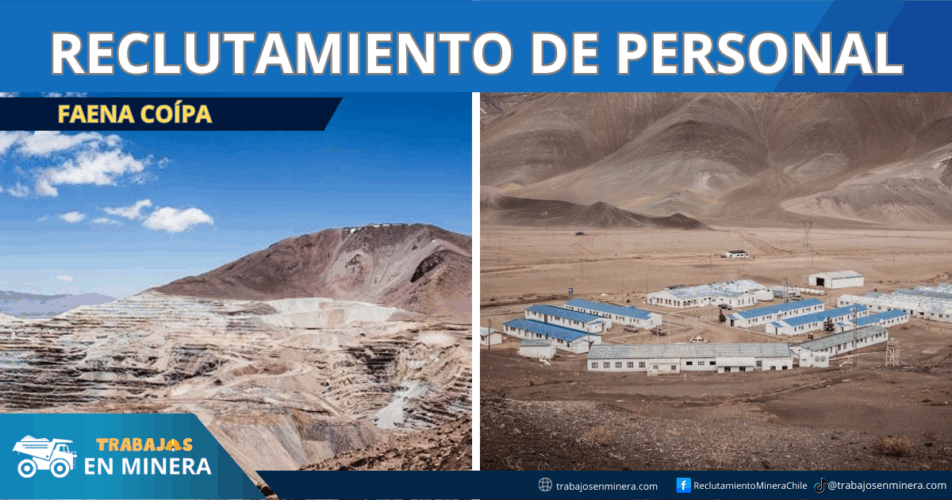 Se necesita personal para Faena Coípa