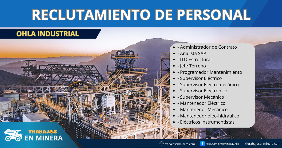 Reclutamiento de personal para OHLA Industrial